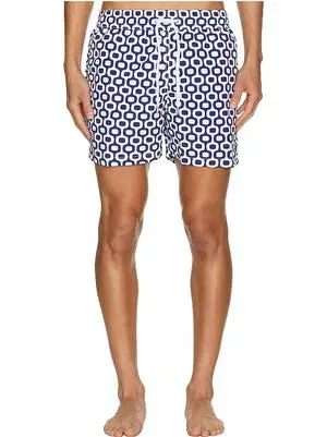 Frescobol Carioca Sport Ipanema Swim Short - Navy Blue