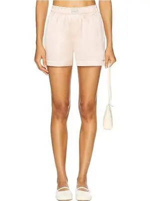 Comme Si Silk La Boxer Classica Short - Blush