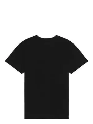 NILI LOTAN Brandon Tee In Black - Jet Black