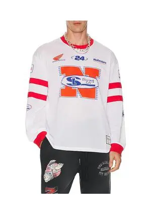 NAHMIAS Racing Mesh Jersey - White