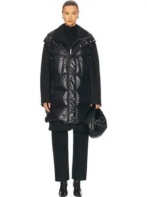 FWRD RENEW Hermes Puffer Coat - Black