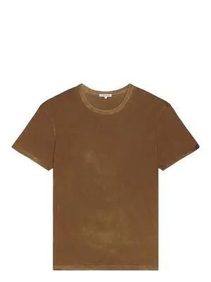 Cotton Citizen The Classic Crew Tee In Brown - Vintage Hazelnut