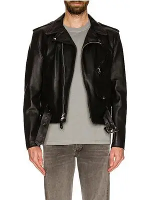 SCHOTT One Star Perfecto Moto Jacket - Black
