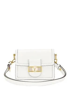 FWRD RENEW Louis Vuitton Dauphine Pm Shoulder Bag - White