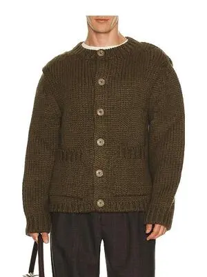 Our Legacy Over Cardigan - Olive