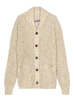 SCHOTT Yak Blend Cardigan - Limestone