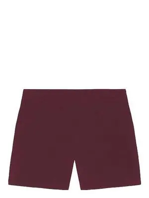 Beyond Yoga Long Run 7 Unlined Short - Deep Maroon