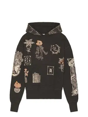 SAMUEL ZELIG Jardin Hoodie - Charcoal