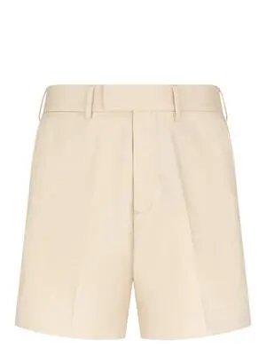 TOM FORD Cotton Twill Shorts - White