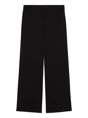 Marina Rinaldi Afosi Wide-leg Trousers - Black