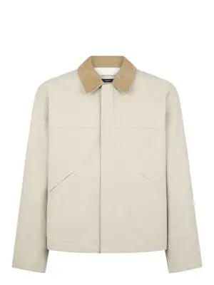 TOM FORD Cotton Canvas Work Jacket - White