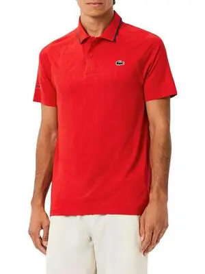 Lacoste Tennis Performance Slim Fit Polo - Red