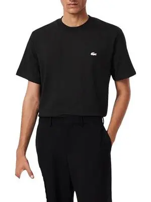 Lacoste Crewneck Cotton T-shirt - Black