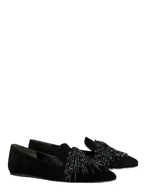Tory Burch Smoking Slipper - Perfect Black