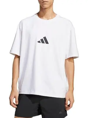Adidas Z.n.e. Loose Fit Graphic T-shirt - White