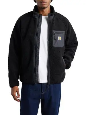 Carhartt Work In Progress Prentis Fleece Zip Jacket - Black