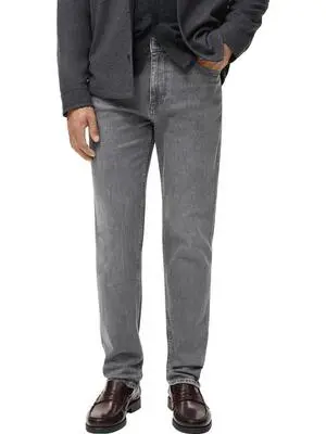 Mango Patrick Slim-fit Jeans - Denim Grey