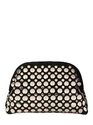 RAFE NEW YORK Aya Raffia Crochet Frame Clutch