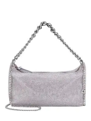 Rafe New York Eliza Diamante Shoulder Bag - Silver