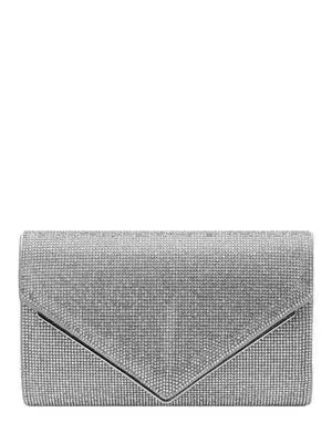 Rafe New York Candy Diamante Envelope Clutch - Silver