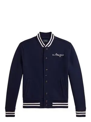 Polo Ralph Lauren Triple-pony Fleece Baseball Jacket - Newport Navy
