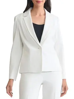 KASPER Waist Seam Blazer - Vanilla Ice