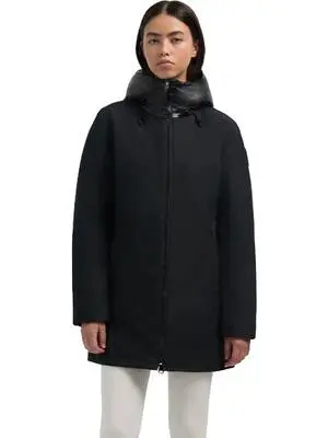 Pajar Mixed Media 3-in-1 Coat With Hood - Black