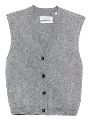 Marc O'polo V-neck Vest - Grey