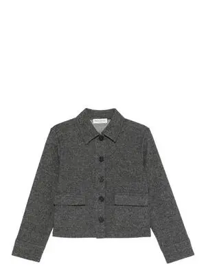 Marc O'polo Point-collar Jacket - Grey