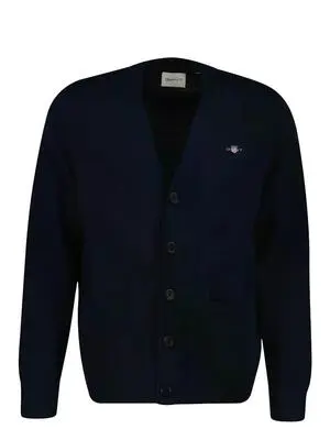 Gant Buttoned Cardigan - Blue