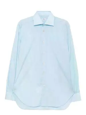 Kiton Cotton Shirt - Blue