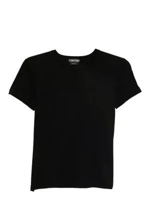 TOM FORD Cotton T-shirt - Black
