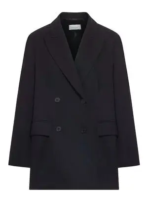 THE NINA STUDIO Double-Breasted Tailored Blazer