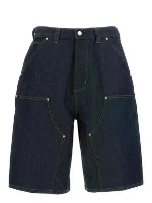 Carhartt Work In Progress Og Aden Double-knee Shorts - Blue