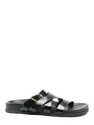 ANCIENT GREEK SANDALS Filipa Buckle-strap Sandals - Black