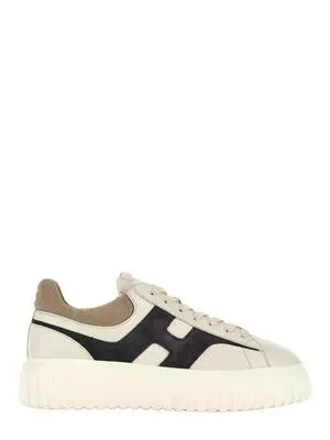 Hogan H-stripes Platform Sneakers - Neutrals