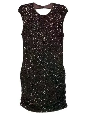 ANIYE BY Sequin Embellished Mini Dress - Brown