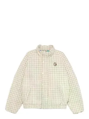 BILLIONAIRE BOYS CLUB Checked Embroidered Jacket - Neutrals