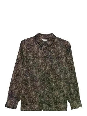 Marc O'polo Floral-pattern Shirt - Grey