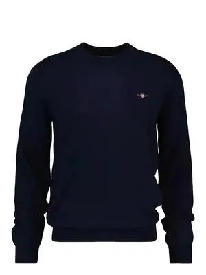 Gant Crew Neck Sweater - Blue