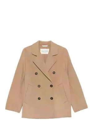 Marc O'polo Double-breasted Coat - Neutrals