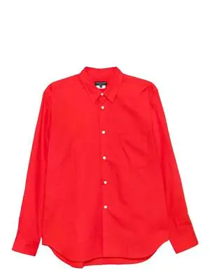 Comme Des Garçons Cotton Shirt - Red