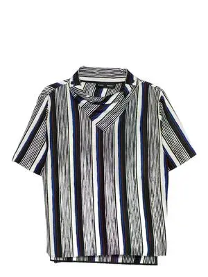 Proenza Schouler Striped Top - Black