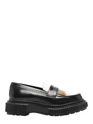 ADIEU PARIS Platform Leather Loafers