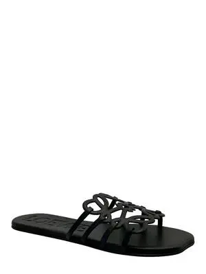 Loewe Petal Anagram Sandals - Grey