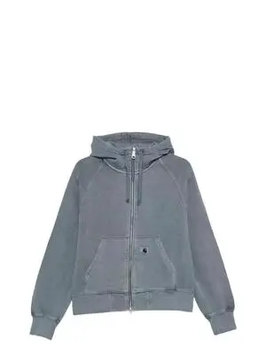 Carhartt Work In Progress Hooded Zip Jacket - Grey