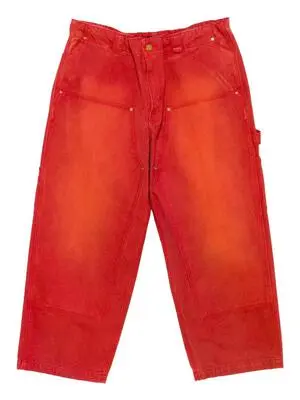 WILLY CHAVARRIA Workwear Toluca Trousers - Red