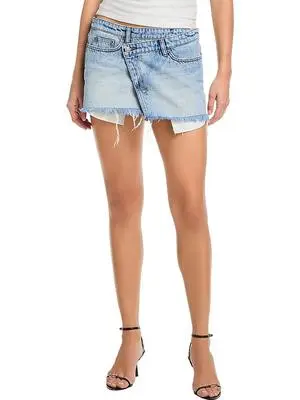 Ksubi Micro Mini Rap Skirt - Denim
