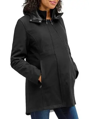 NOM MATERNITY 3-in-1 Coat - Black