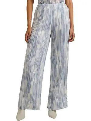 Bella Dahl Pleated Pull-on Pants - Painted Snow